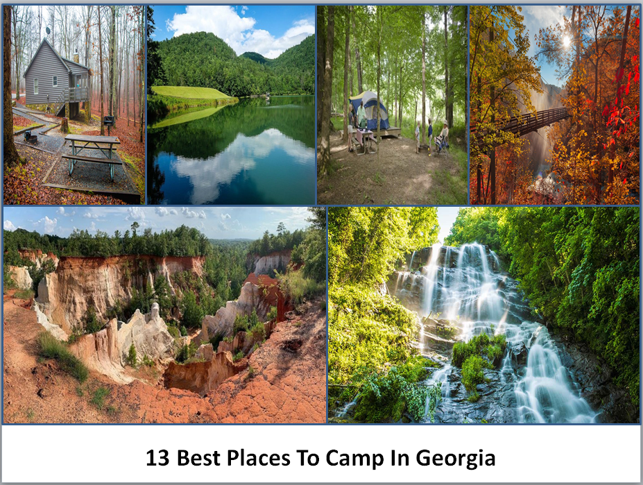 Best Places To Camp In Georgia - Tent & Talk